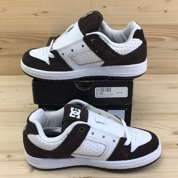 DC | Shoes | Dc Manteca 2 Dark Chocolate White Youth Nib | Poshmark
